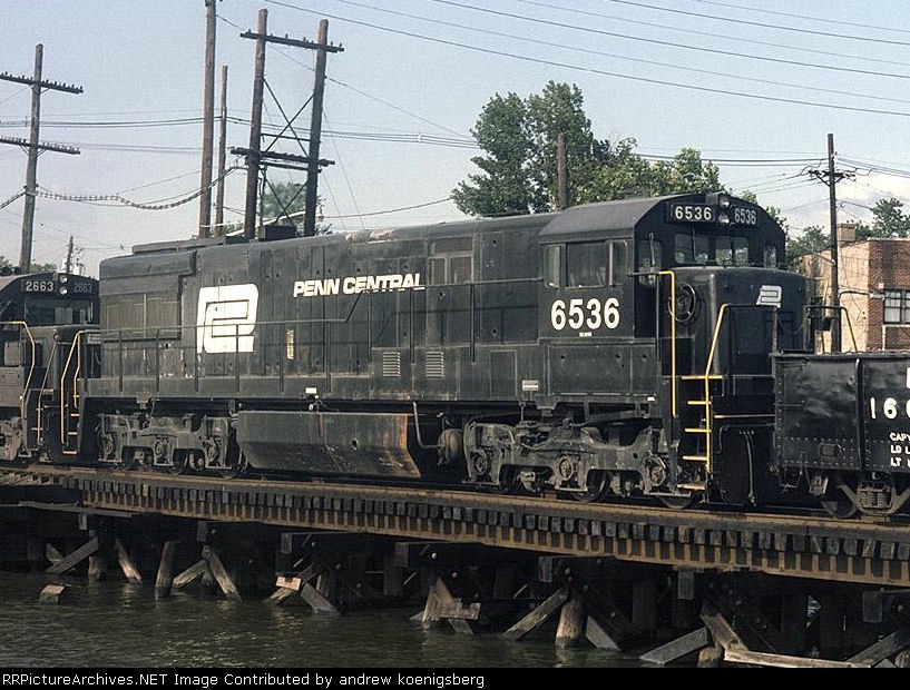 Penn-Central General Electric U-28-C 6536